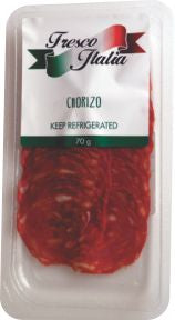 Chorizo Sliced 70g (Packet) – Rialto Foods