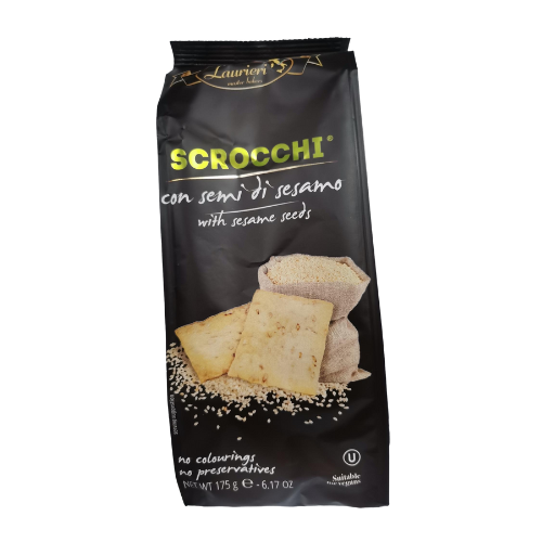 Laurieri Scrocchi Sesame Seeds 175g – Rialto Foods