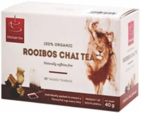 Organic Rooibos - Chai Tea String & Tag (20x40g) – Rialto Foods