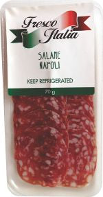 Salami Napoli Sliced 70g (Packet) – Rialto Foods