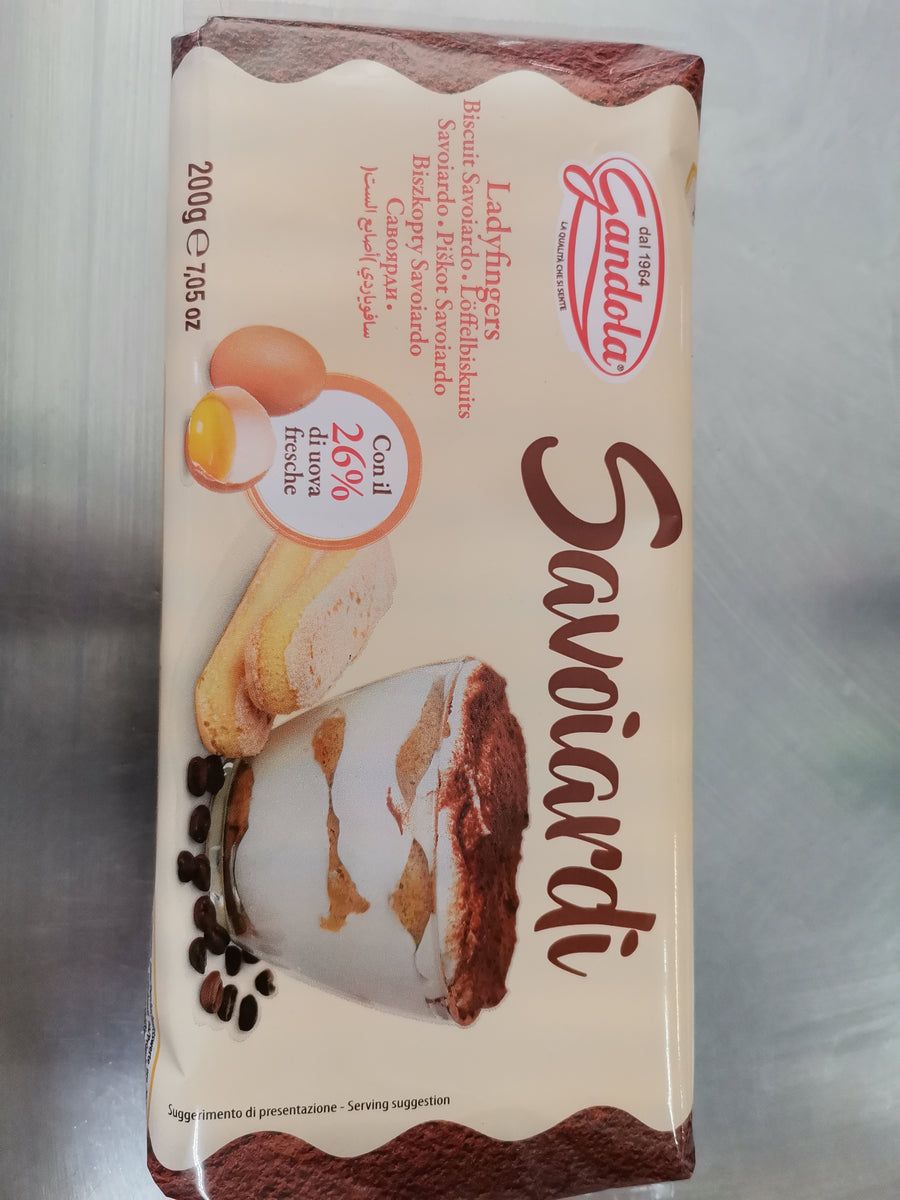 Gandola Savoiardi Biscuits 200g – Rialto Foods